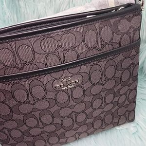 Coach | Bags | Coach File Crossbody In Signature Jacquard | Poshmark
